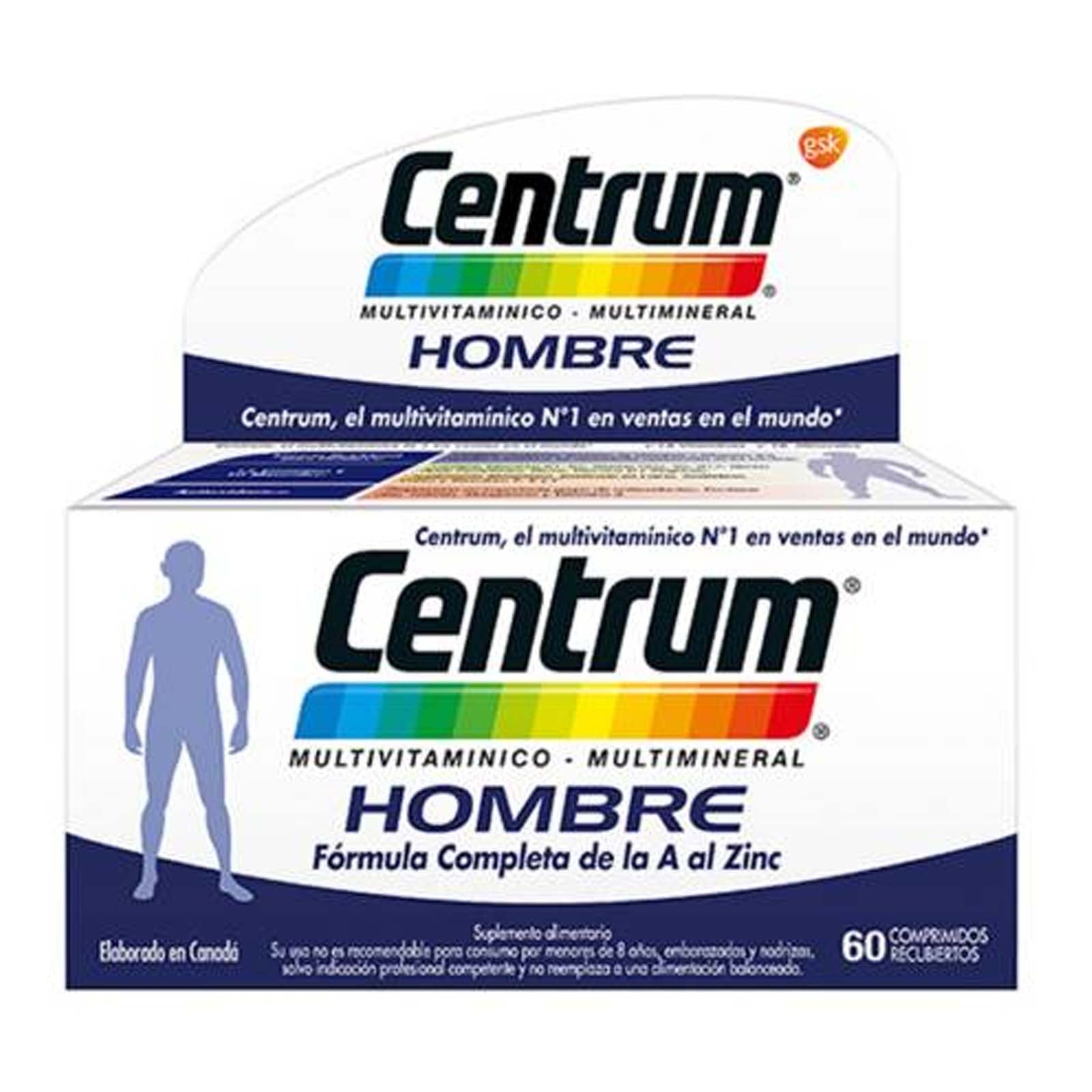 Centrum Hombre Comprimidos. – Farmacia El Quimico