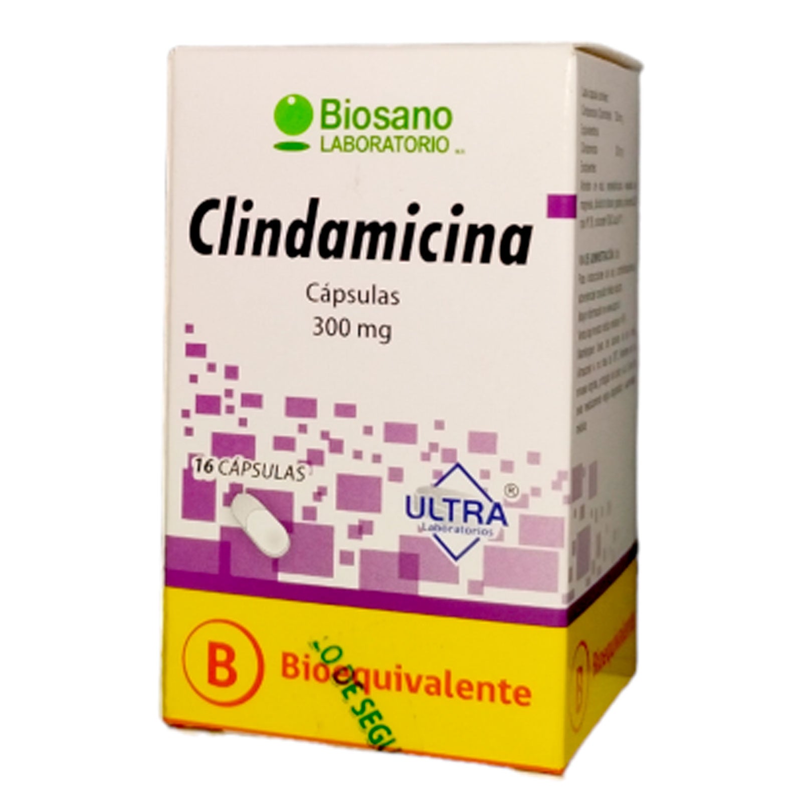 Clindamicina Cápsulas 300mg – Farmacia El Quimico