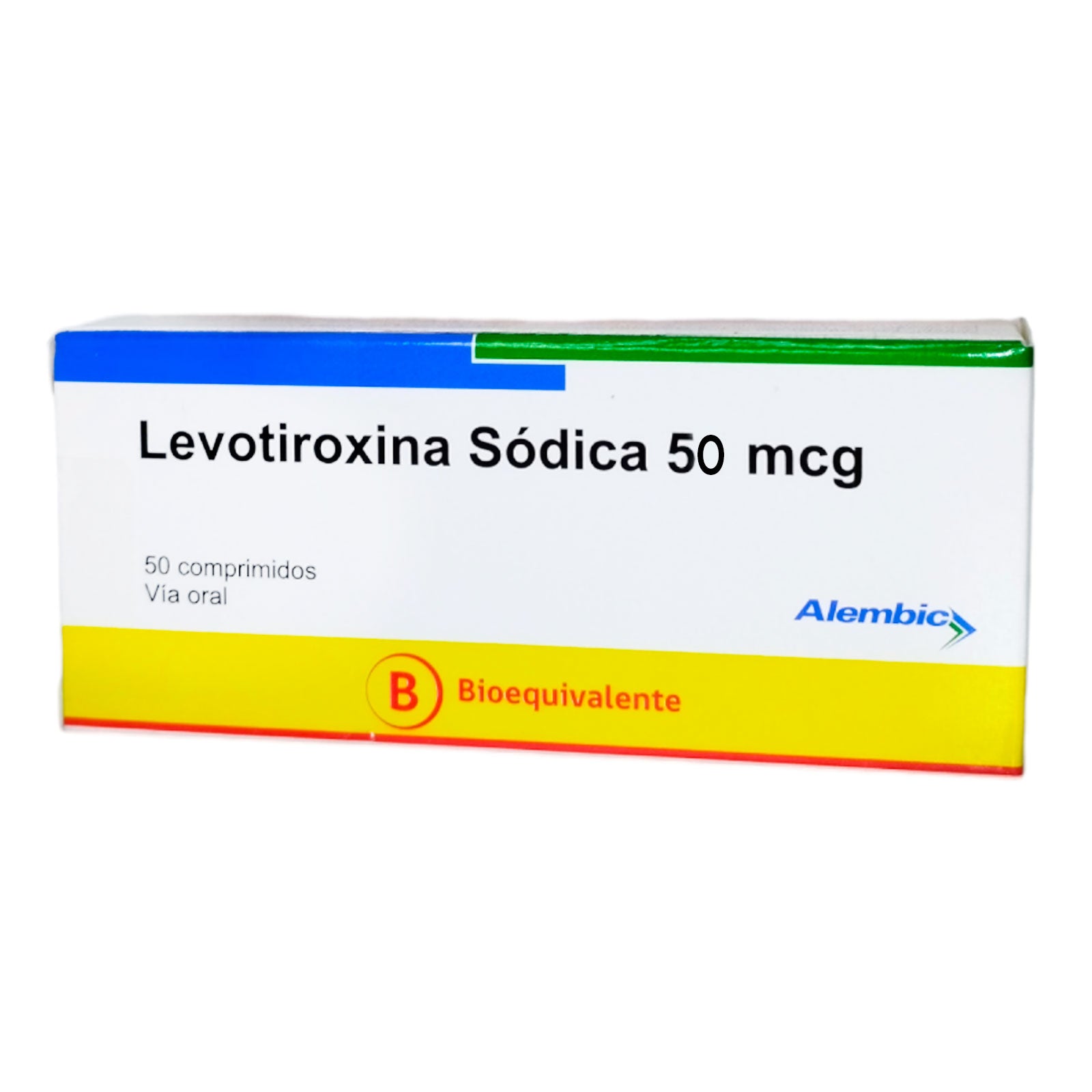 Levotiroxina Comprimidos 50mcg – Farmacia El Quimico