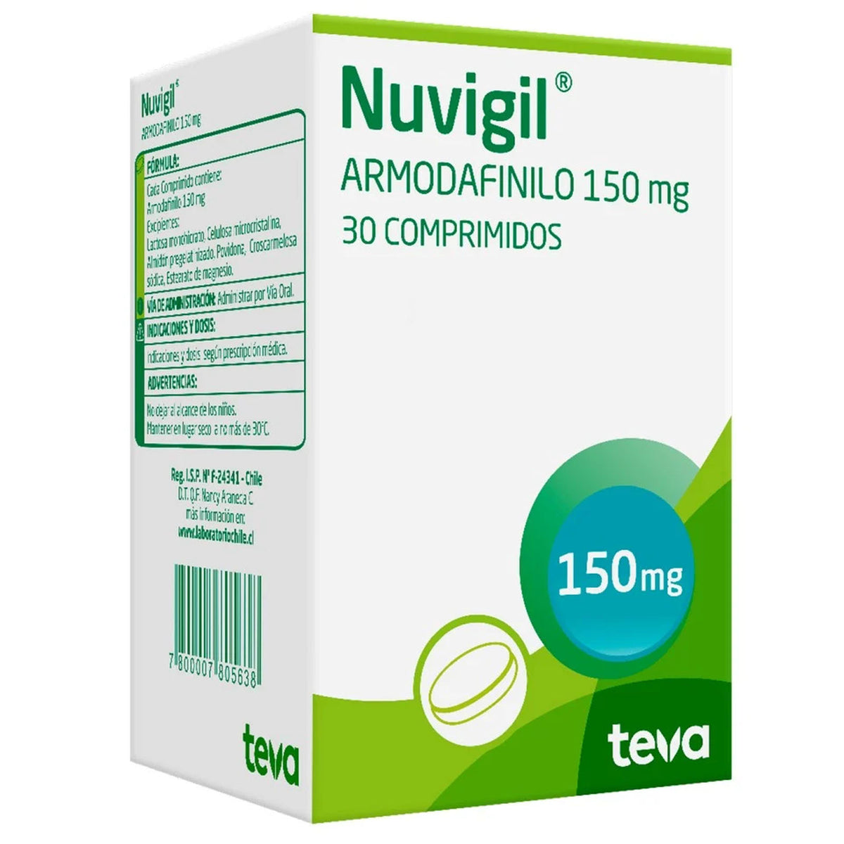 Nuvigil Comprimidos – Farmacia El Quimico