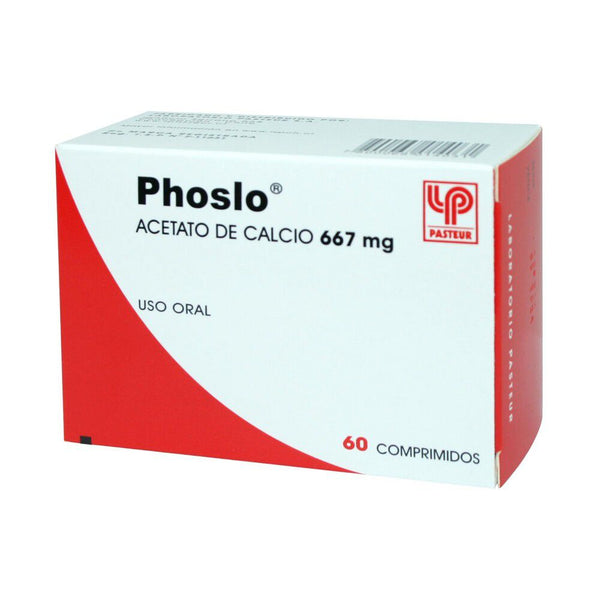Phoslo Comprimidos 667mg – Farmacia El Quimico
