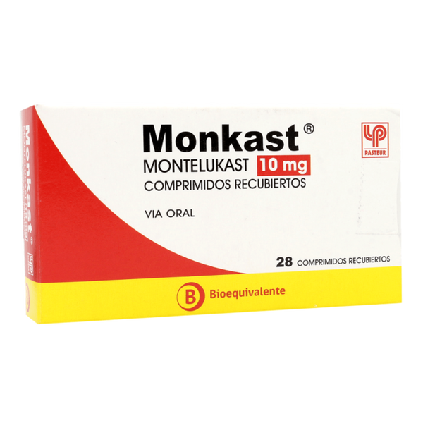 Monkast Comprimidos Recubiertos 10mg – Farmacia El Quimico