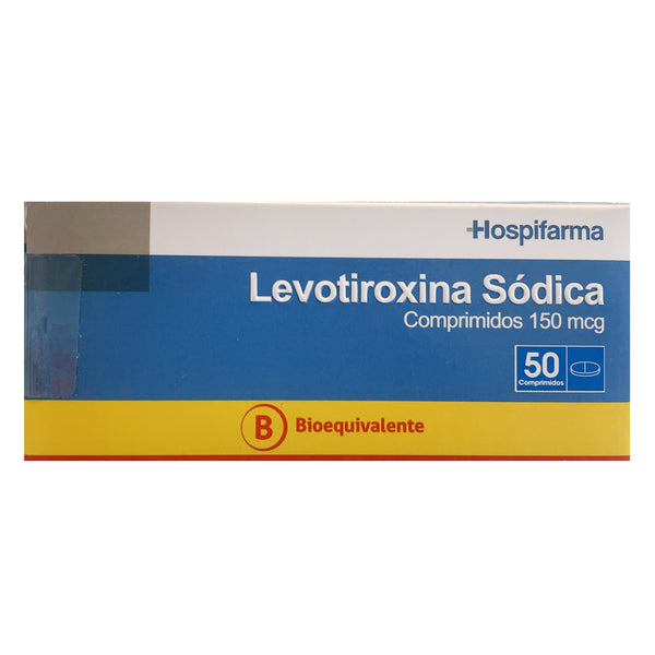 Levotiroxina Comprimidos 150mcg – Farmacia El Quimico