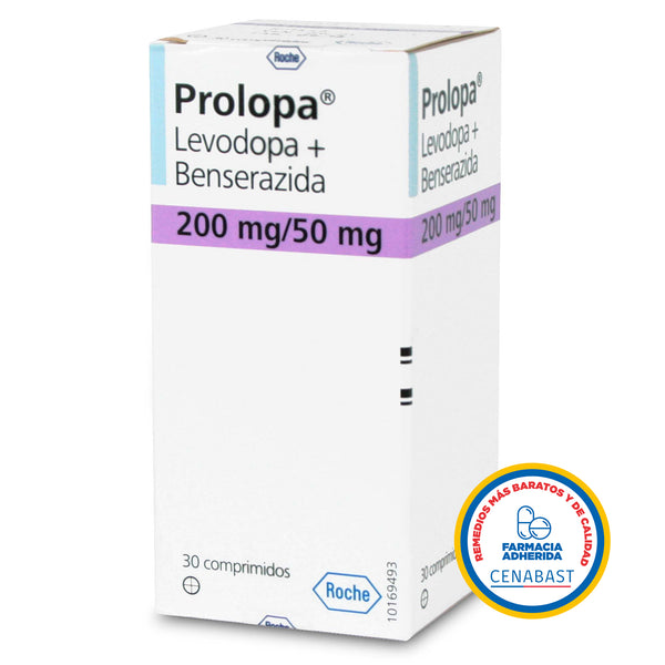 Prolopa Comprimidos 200mg/50mg Producto Cenabast – Farmacia El Quimico