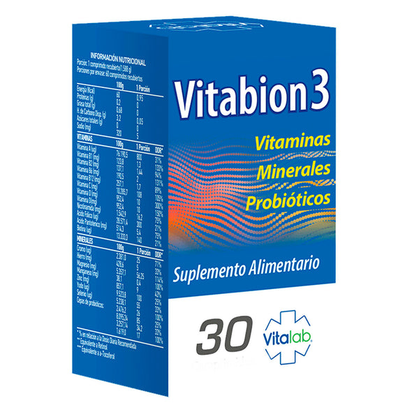 Vitabion 3 Cápsulas – Farmacia El Quimico